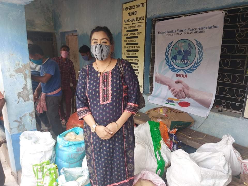 Food distribution in Sundarban Area. – EN | United Nation World Peace ...